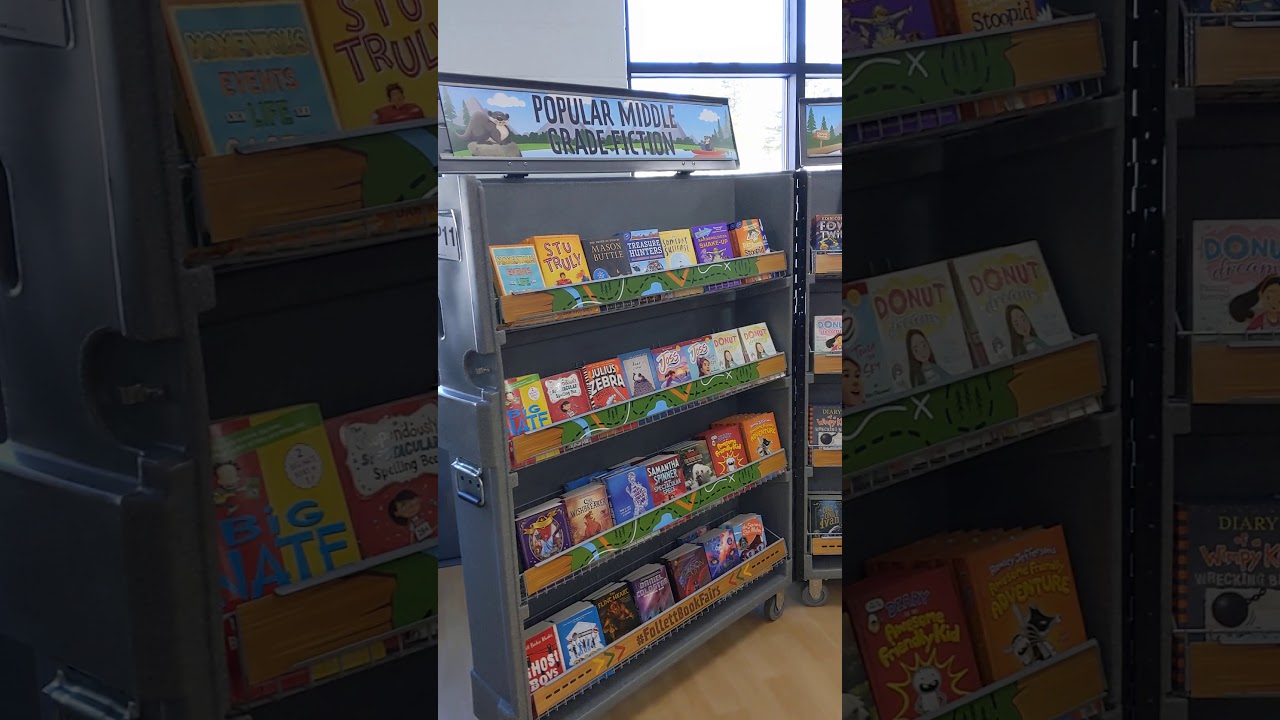 2021 Follett Book Fair walk through - YouTube