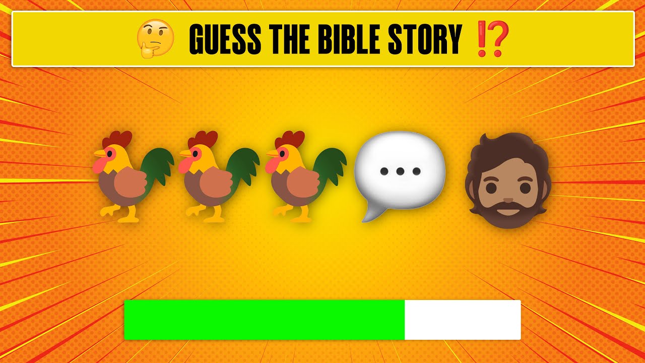 Guess the Bible Story | Kid Trivia | Bible Trivia for Kids | Emoji ...