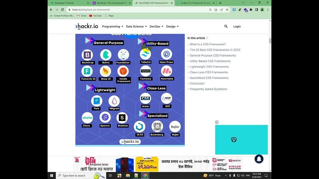 Batch 19 - Lab 29 | Bootstrap Intro - YouTube