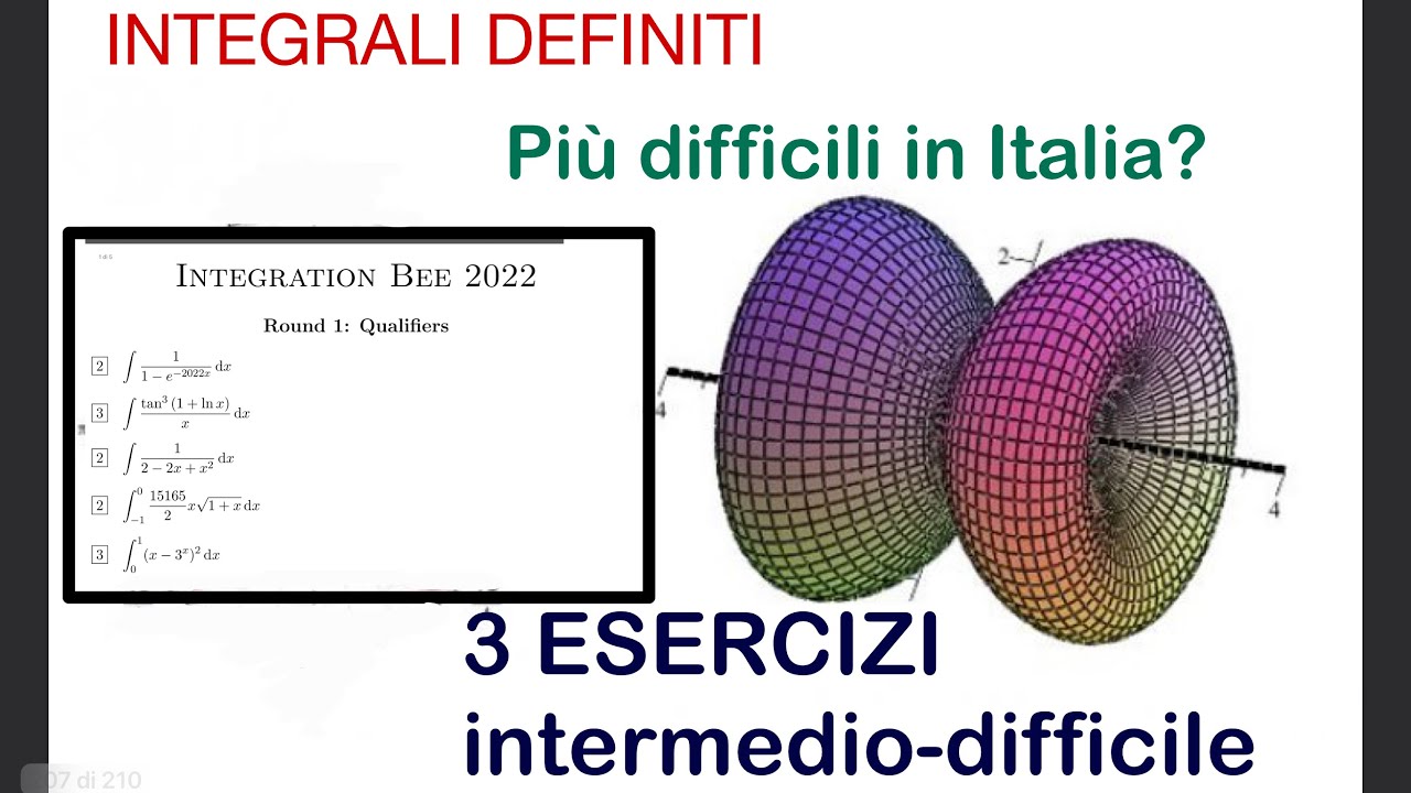 Integrali Università di Sydney (svolti) - YouTube
