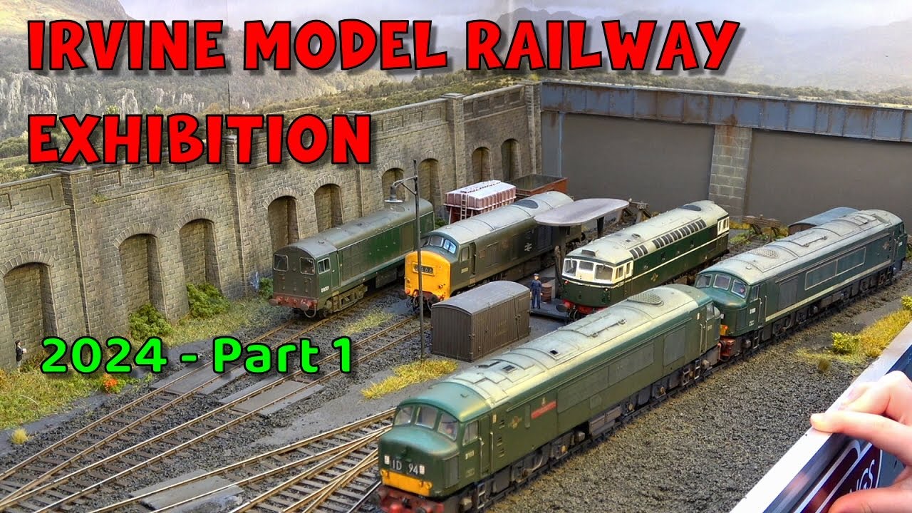 Irvine Model Railway Exhibition 2024 – Part 1 - YouTube