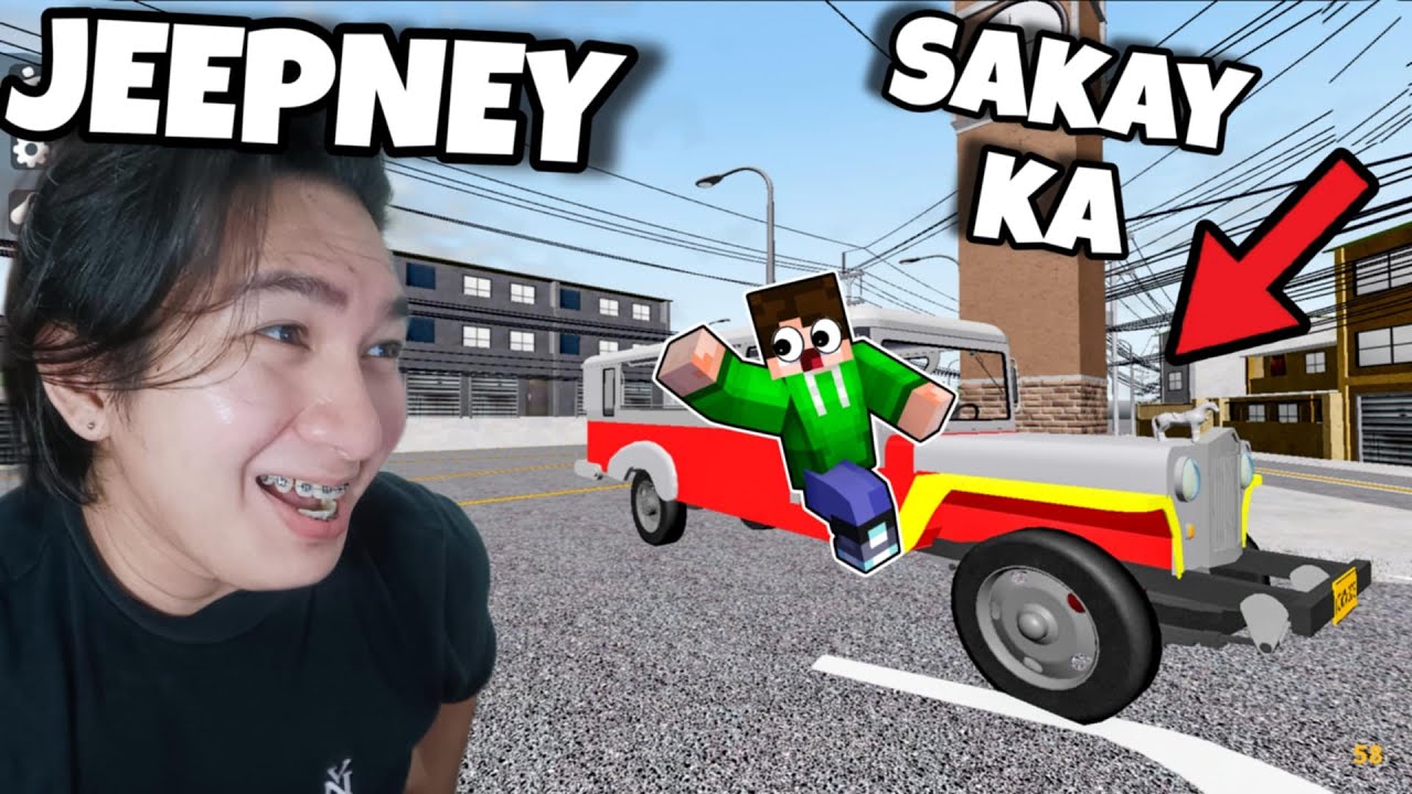 I DRIVE MY FIRST REALISTIC JEEPNEY - Byaheng BULAKAN sakay na sa ROBLOX ...