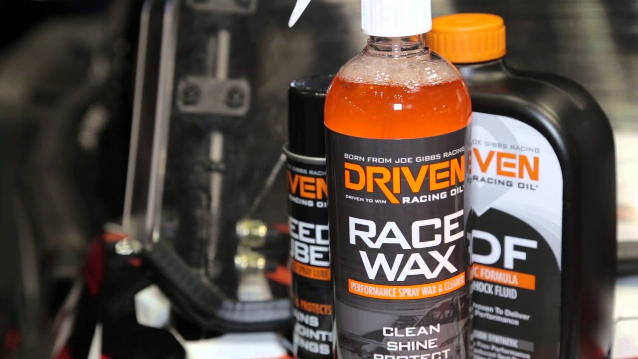 Driven Speed Lube, Race Wax & HDF Shock Oil - PRI Show 2014 - YouTube