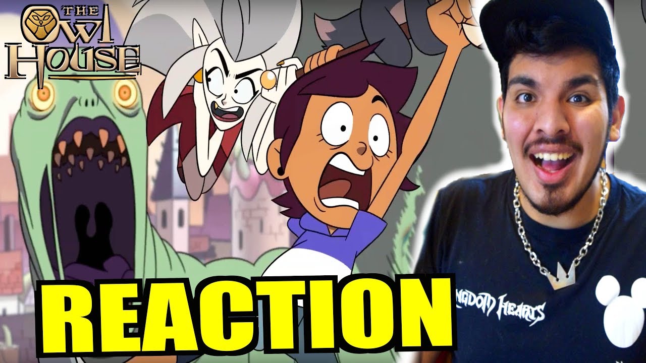 The Owl House Opening Theme Reaction - YouTube
