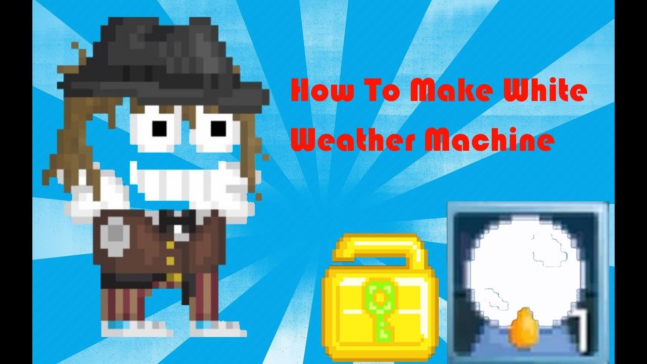 How To Make White Weather Machine FREE 0WLS ?! - Growtopia - YouTube