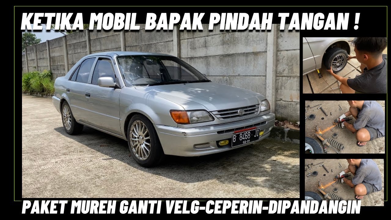 Modifikasi Toyota Soluna Racing look | Soluna Velg Racing - YouTube