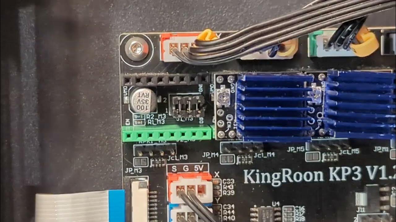 KP3S Main Board v1.2 UART mode switching - YouTube