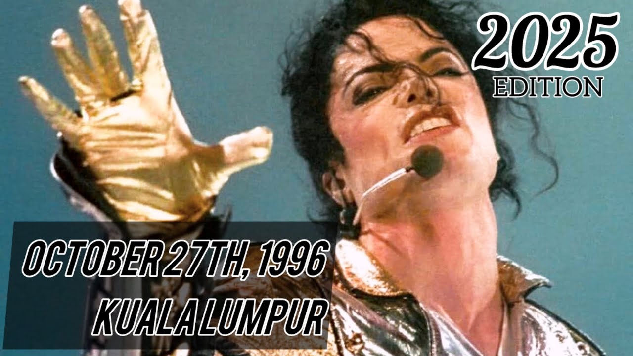 Michael Jackson - HIStory Tour Live in Kuala Lumpur (October 27, 1996 ...
