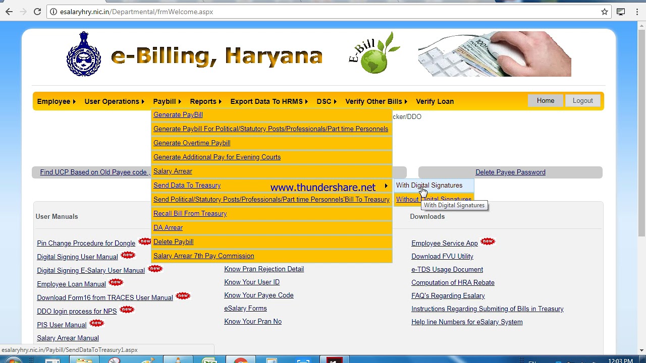 DIGITAL SIGNATURE bit4id how to install and use Eslary Bill Making ...