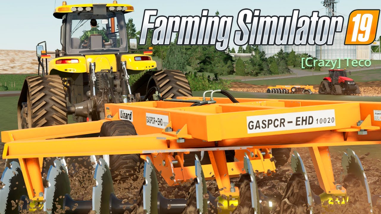 BOTANDO PRESSÃO NA GRADE ARADORA | Farming Simulator 19 - YouTube