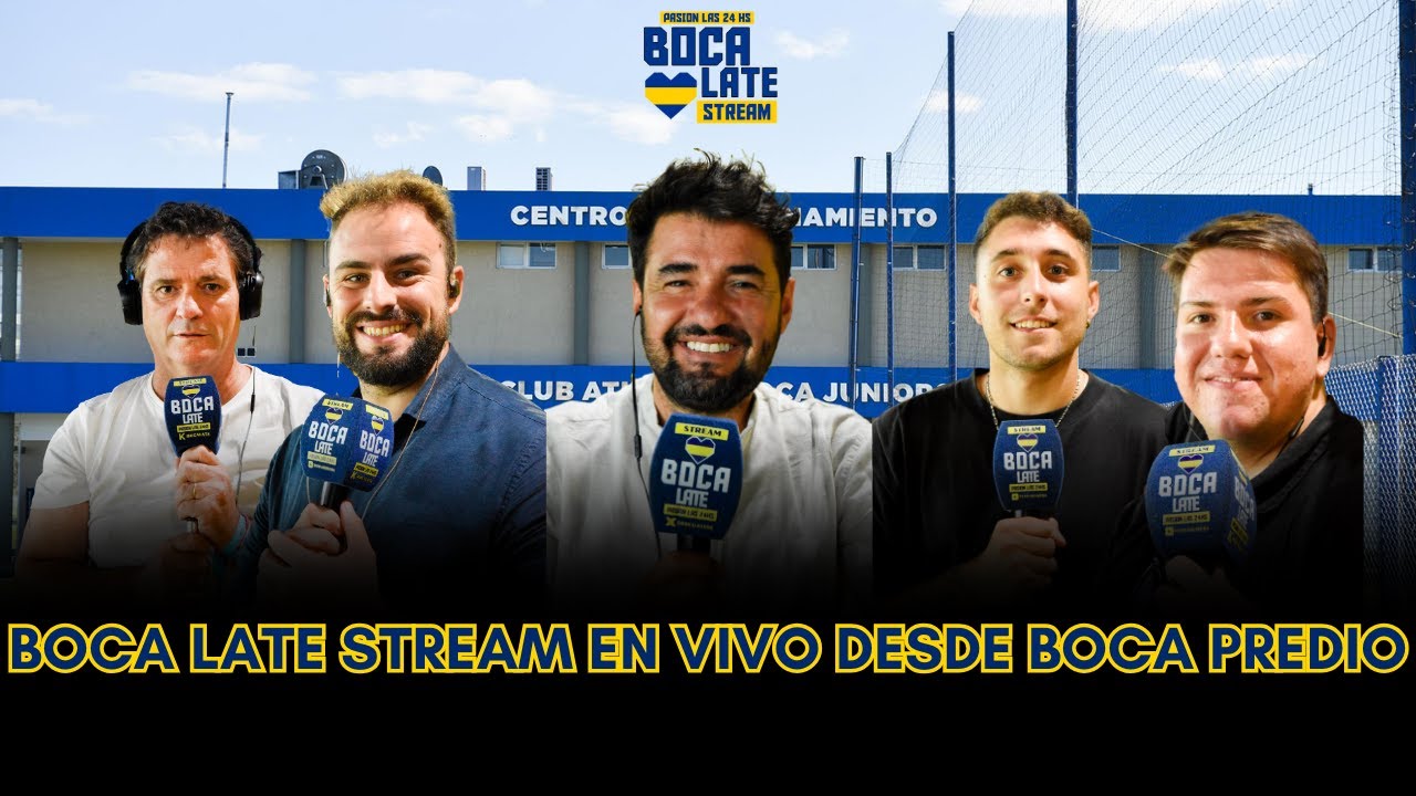 EN VIVO DESDE BOCA PREDIO CON TODA LA INFORMACIÓN DE CARA AL PARTIDO ...