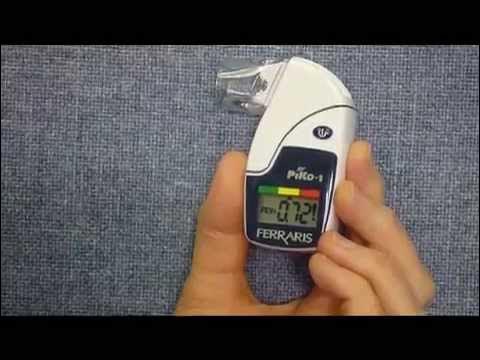 Peak Flow meter demonstration - YouTube
