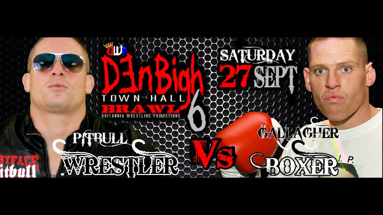 BOXER VS WRESTLER - Owen Gallagher Vs The Babyface Pitbull - YouTube