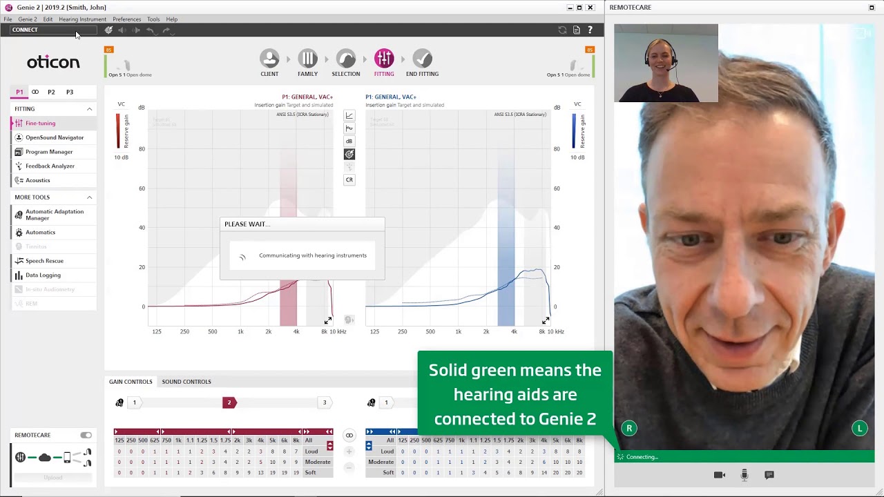 Remote Hearing Aid Adjustment - YouTube