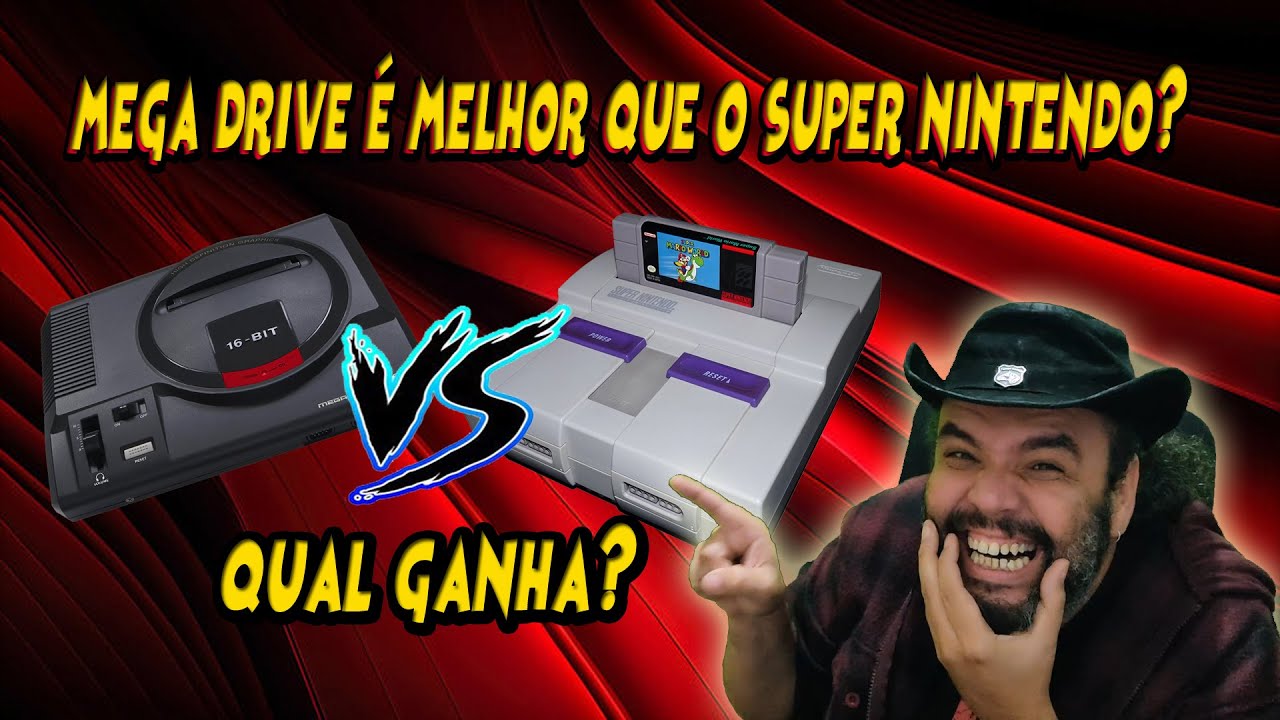 Mega Drive é melhor que o Super Nintendo ? Vamos comparar os dois ...