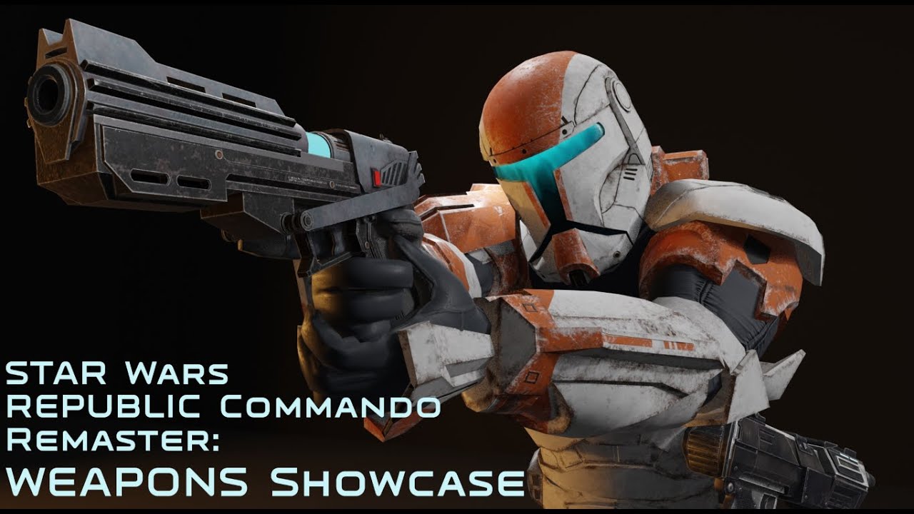 Star Wars Republic Commando Remaster: Weapon Showcase - YouTube
