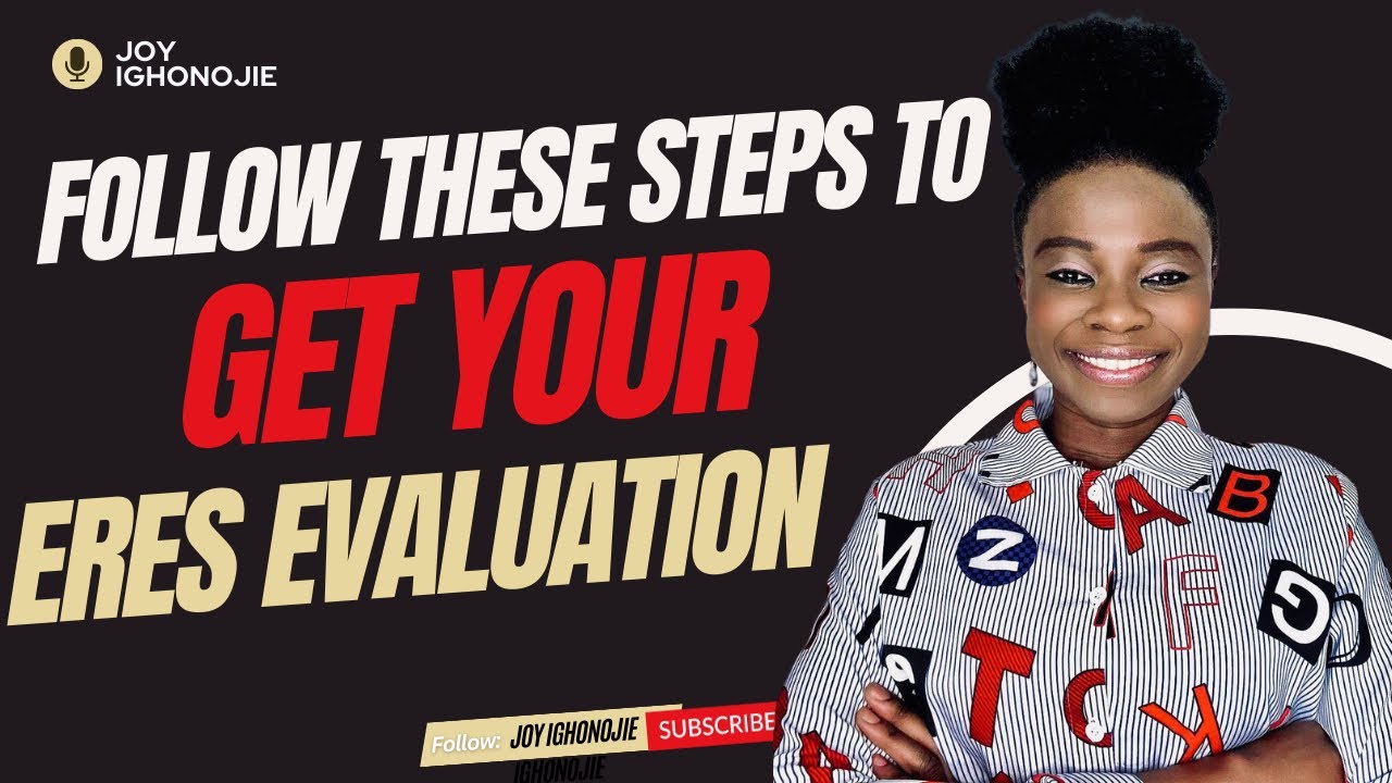 STEPS TO COMPLETE YOUR ERES EVALUATION FOR USA LICENSURE 🇺🇸 - YouTube