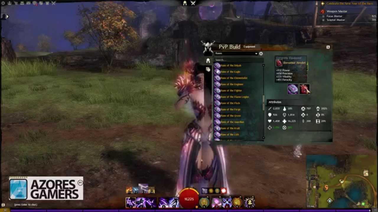 Guild Wars 2 (2015) - D/D Fresh Air Elementalist - My Build Explained ...