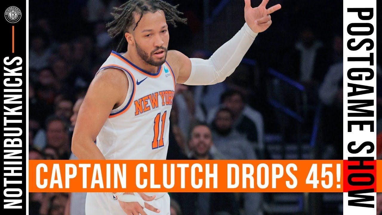 Knicks hold on to defeat the Trailblazers behind Brunsons 45 pts ...