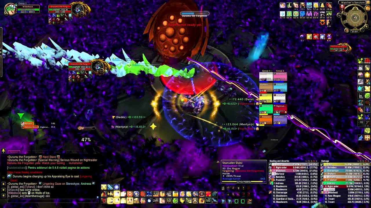 Unleashed vs. Durumu the Forgotten 10h @ WoW Freakz - YouTube