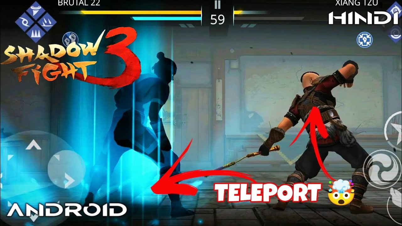 ENEMY USE TELEPORTATION POWER 😬 || SHADOW FIGHT 3 - YouTube