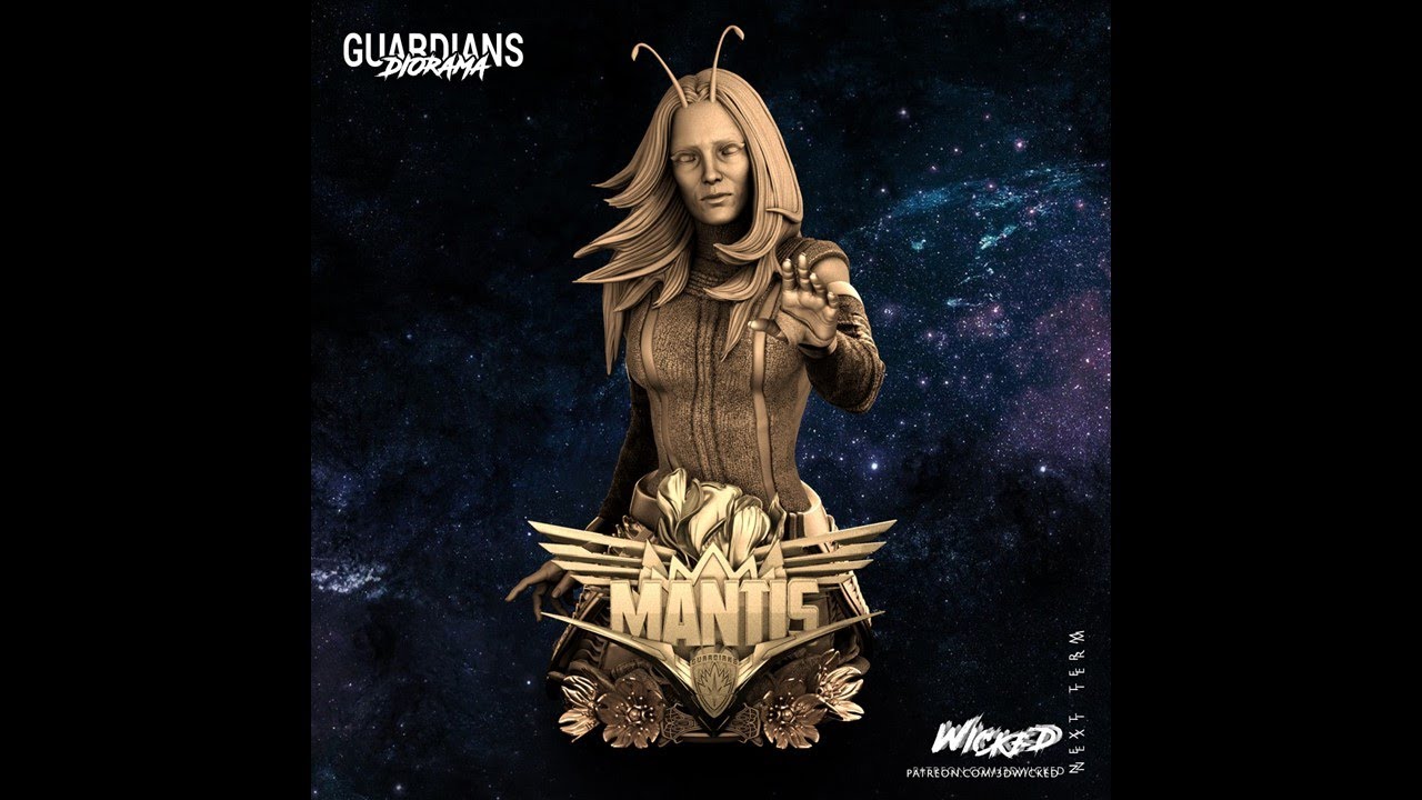 Mantis by 3D Wicked - YouTube