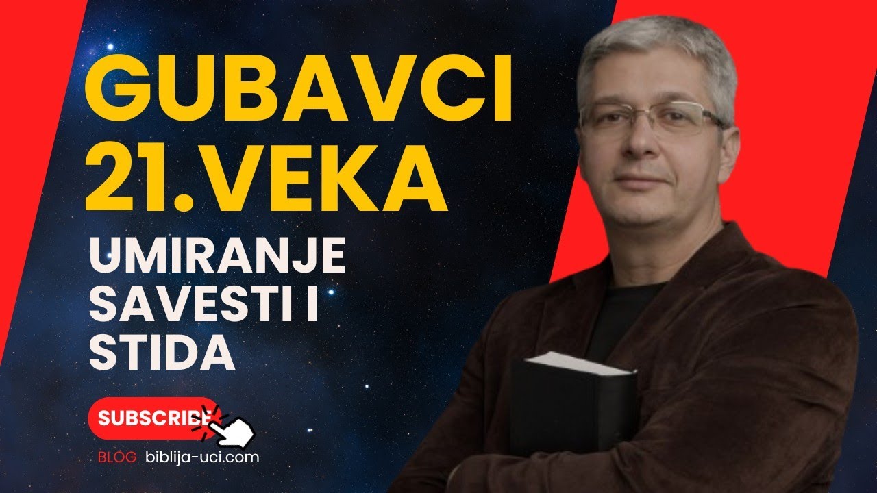 UMIRANJE SAVESTI I STIDA - Gubavci 21. veka - mr Zoran Marcikić - YouTube