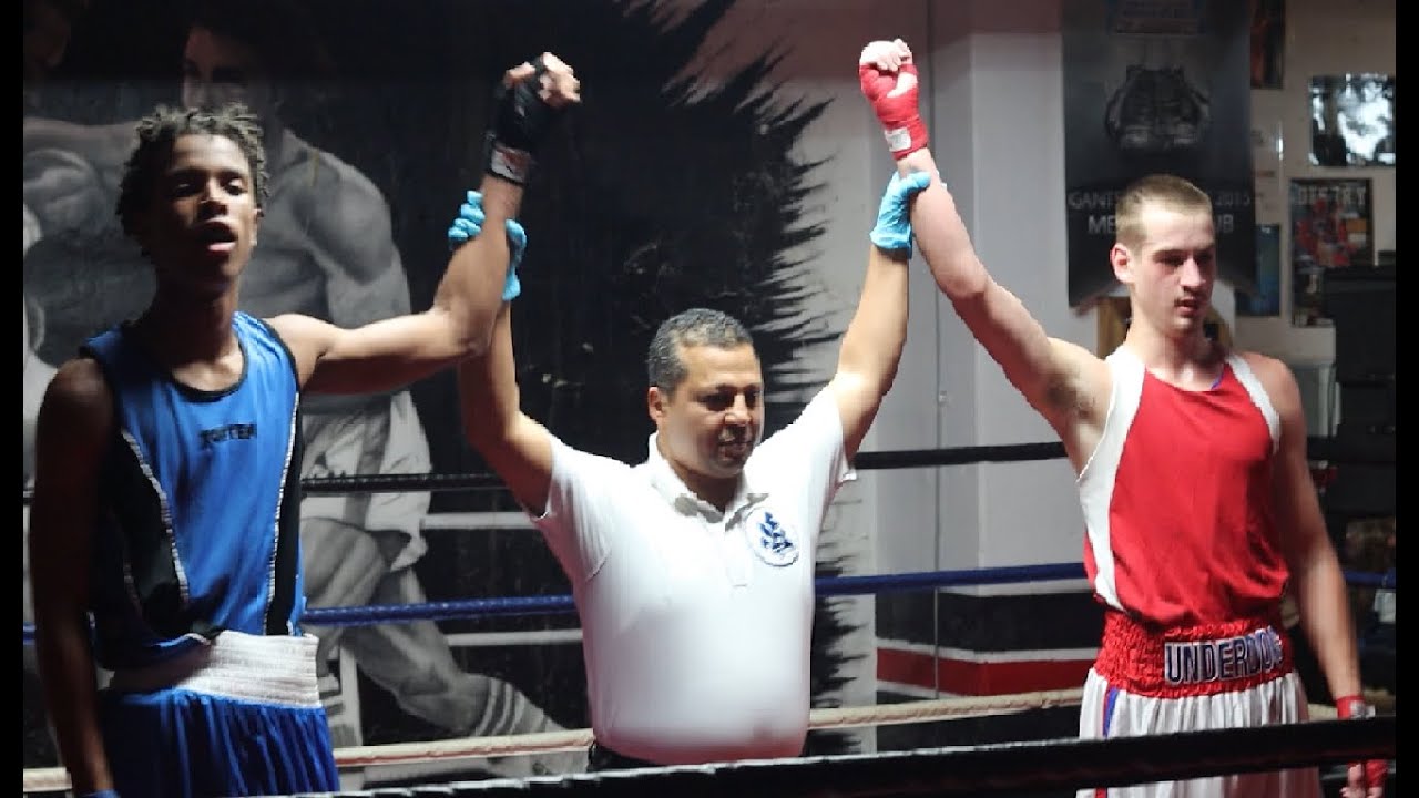 UNDERDOG BOXING GYM hosts amateur boxing show - YouTube