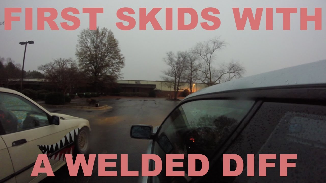 First Skids With a Welded Diff - YouTube