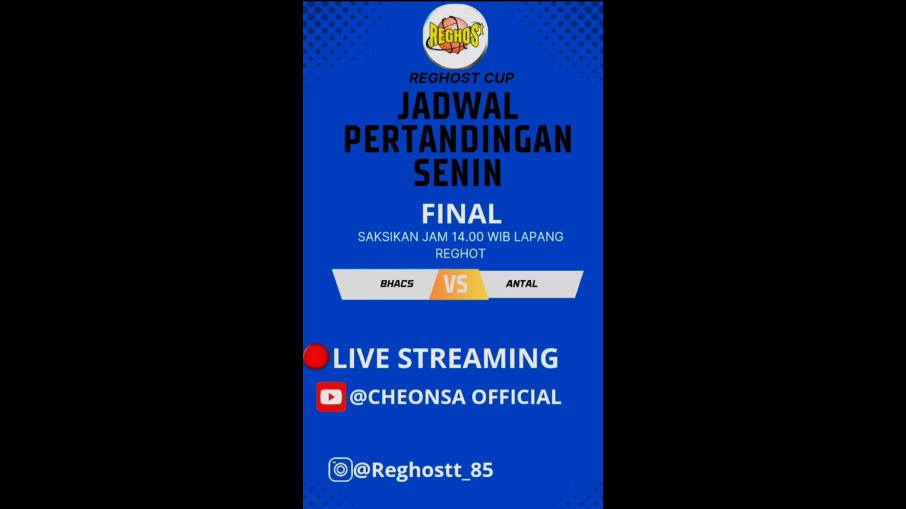 GRAND FINAL !! BHACS (PILAR) VS ANTAL | OPEN TURNAMEN REGHOST CUP 2024 ...