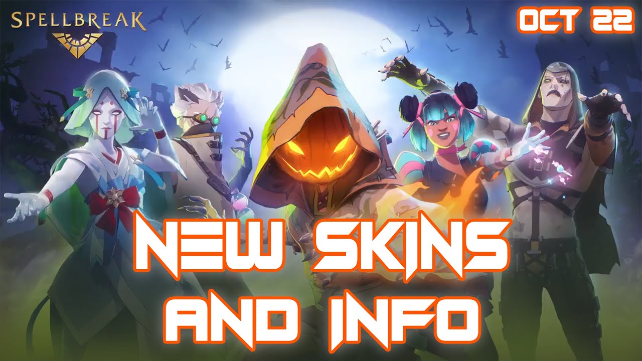 NEW Halloween Skins and Prologue News for Spellbreak !! - YouTube