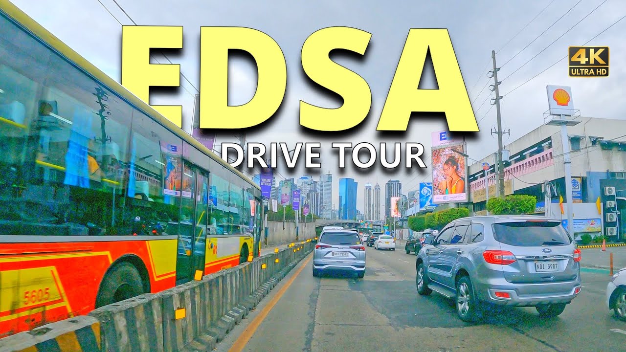 EDSA Unleashed! A 4K Drive Through Manila's Pulsating Nerve Center ...