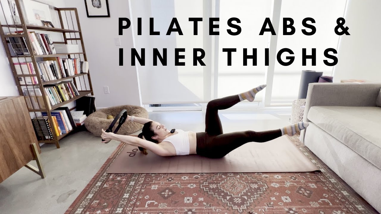 5 MIN PILATES ABS & INNER THIGHS | At Home Workout | Strengthen & Tone ...