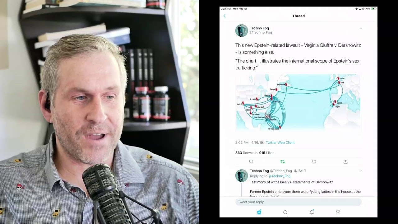 Breaking news: A dozen FBI agents raid Jeffrey Epstein's 'Pedophile ...