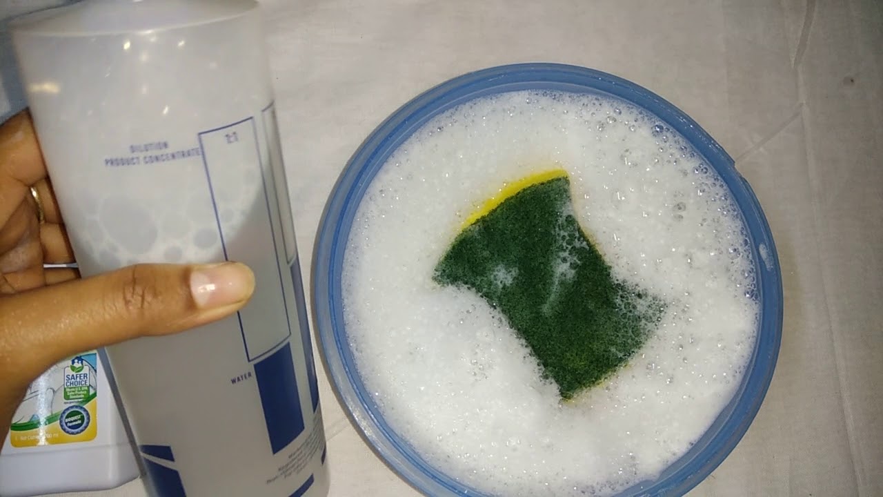 How to use Amway Dish drop liquid - YouTube