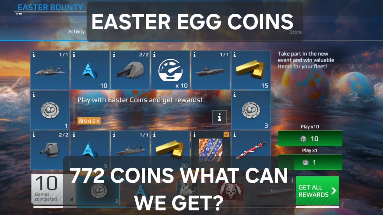 EASTER BOUNTY Modern Warships - YouTube