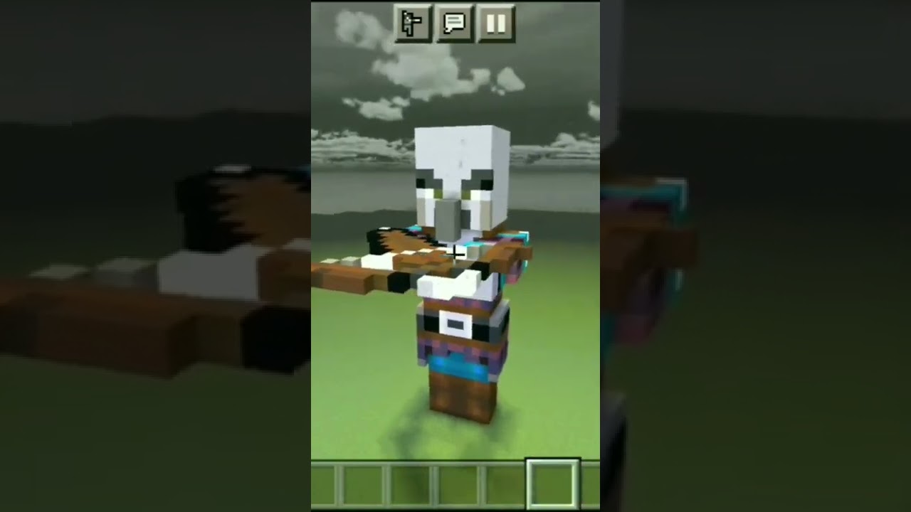 Pillager Statue In Minecraft #minecraft #shorts - YouTube