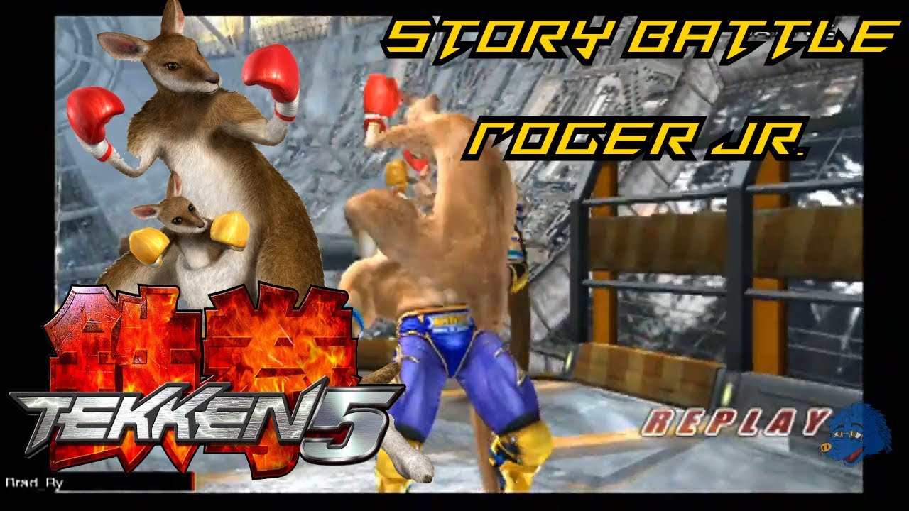 Tekken 5 - Story Battle: Roger Jr. - YouTube