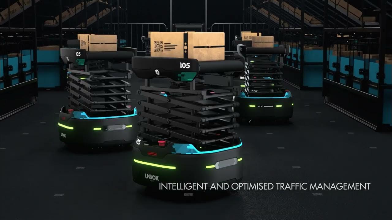 UnboxSort - Swarm robotics-powered vertical parcel sorting and order consolidation solution ...