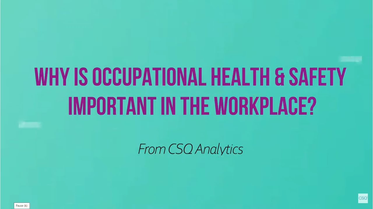 THE IMPORTANCE OF OCCUPATIONAL SAFETY AND HEALTH (OSH) MANAGEMENT IN ...