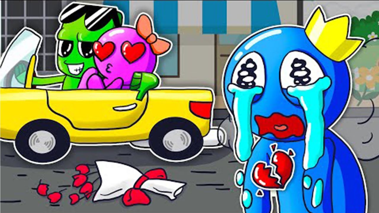 Green Love Pink, Blue Jealous So Much Rainbow Friends Animation Chapter ...
