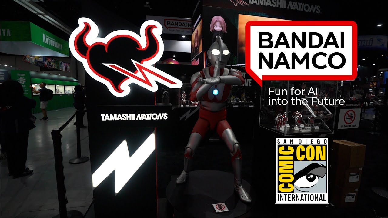 Tamashii Nations Booth Tour - Bandai Namco Toys & Collectibles America ...