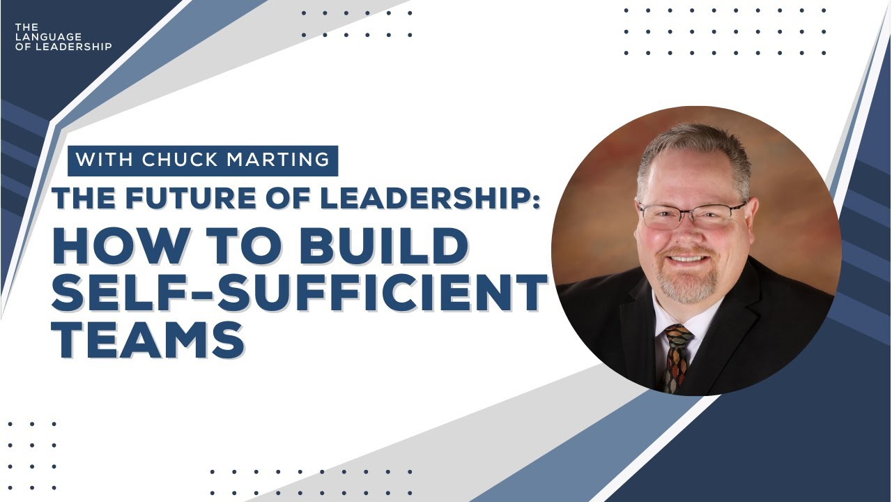 The Future of Leadership: How to Build Self-Sufficient Teams - YouTube