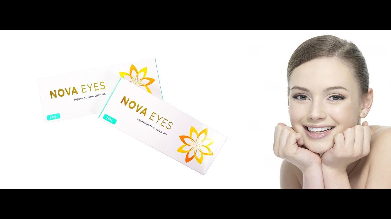 Nova Eyes - under eye mesotherapy. Rejuvenation with PN - YouTube
