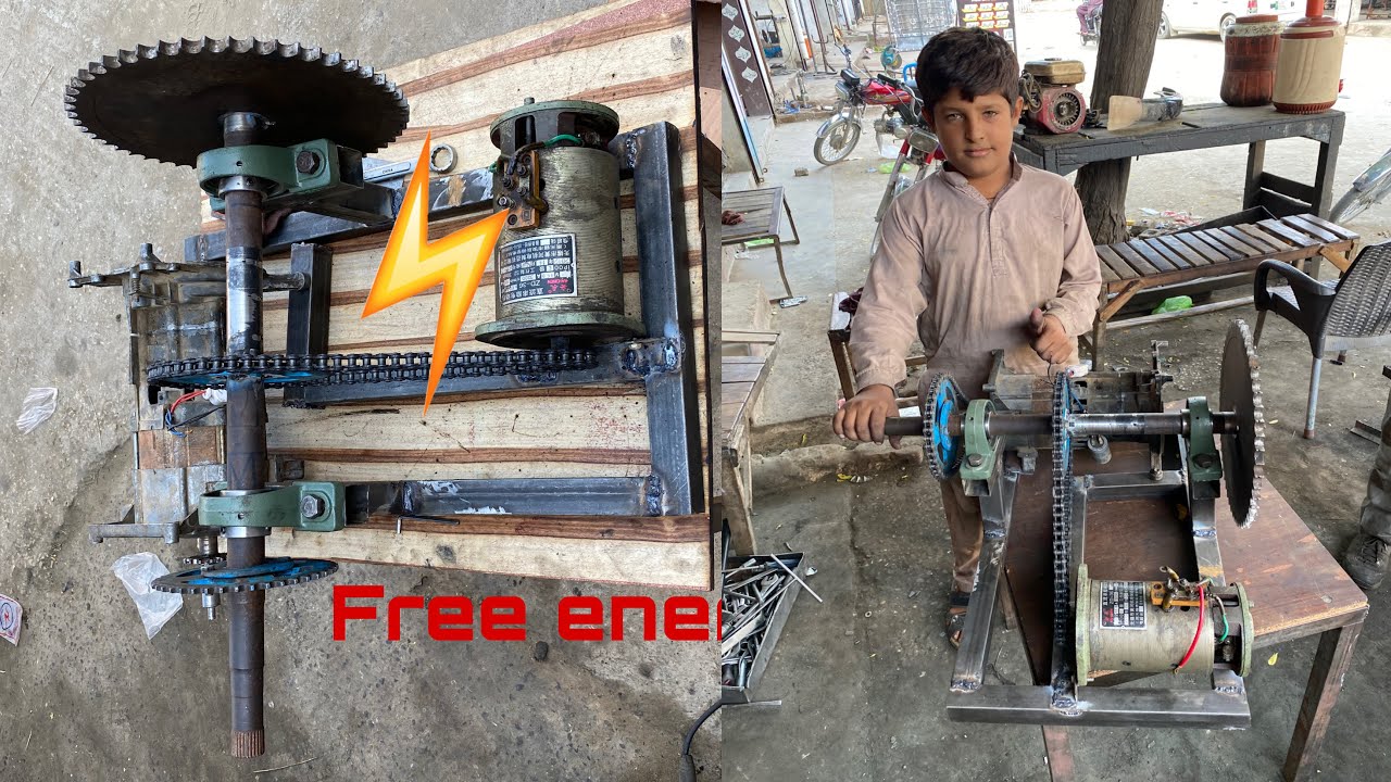 Make Free Energy Genrator 220v With 5Kv Free Energy At Home - YouTube