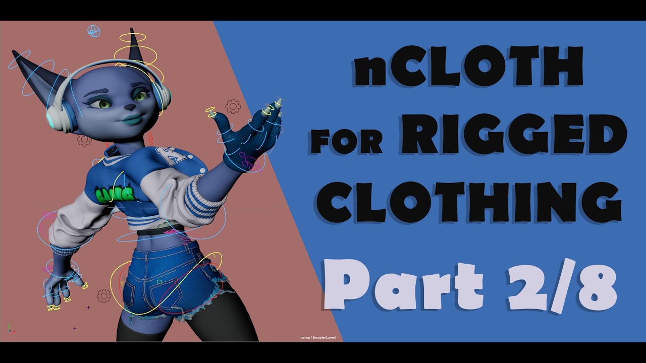 Simulating Sculpted clothing in Maya with nCloth - Part 2/8 - YouTube