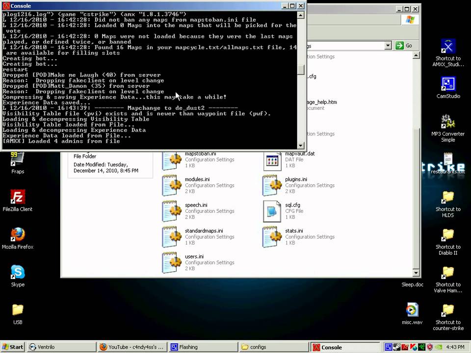 How to add yourself as an admin in amxmodx - YouTube