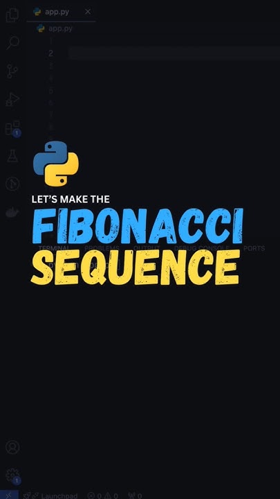 Visualizing The Fibonacci Sequence In Python Programming Python Webdevelopment Html