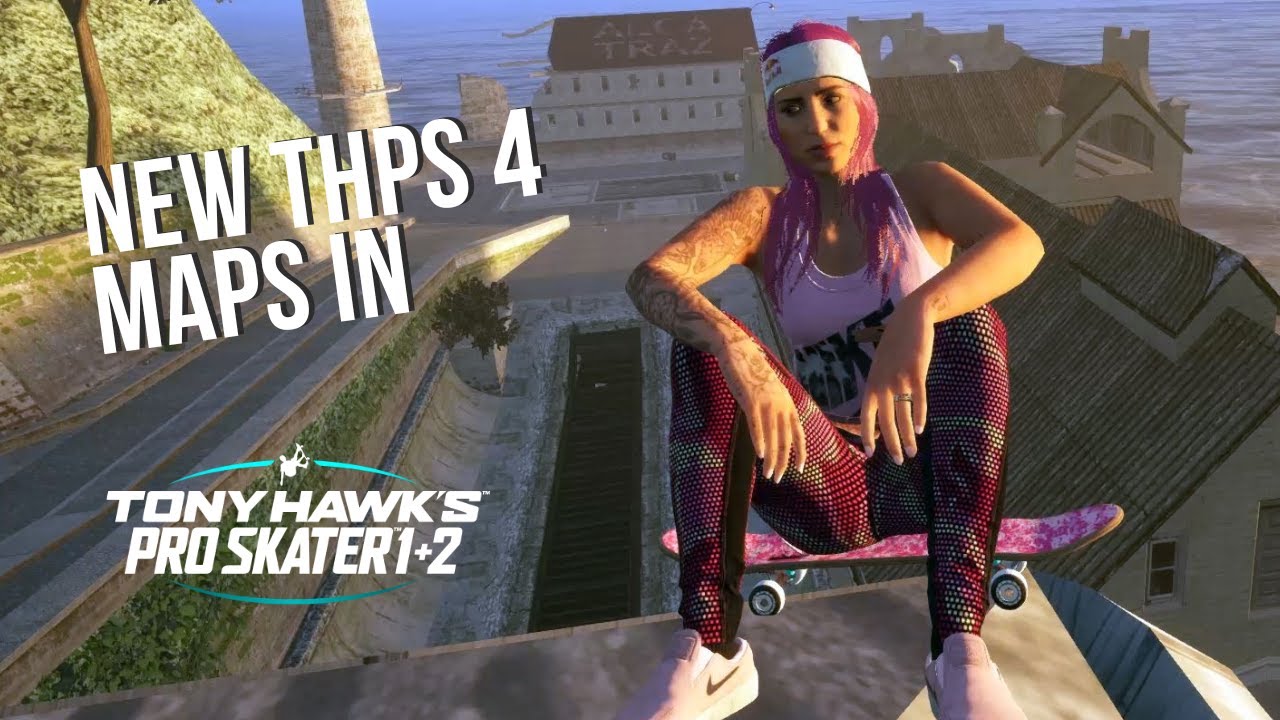 Special: New THPS 4 Maps (mod) in Tony Hawk's Pro Skater 1+2 - YouTube