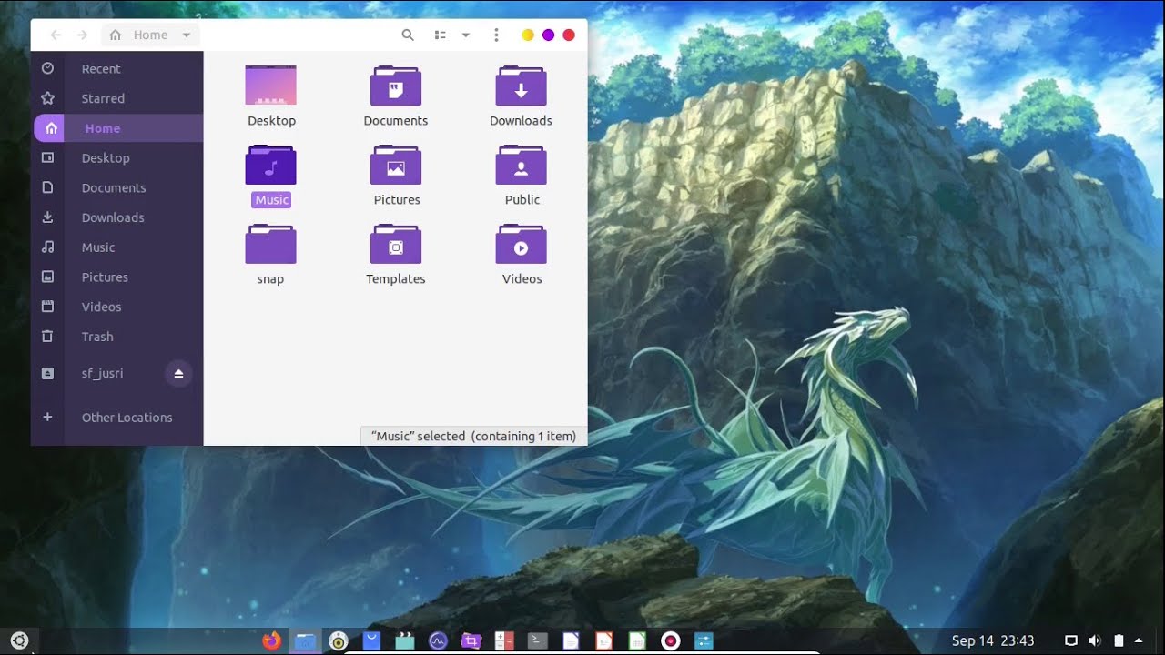 Customize GNOME Desktop(ubuntu 20.04 + kimi themes + tela icons) - YouTube